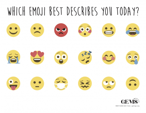 Emoji Charts | GEMS Girls' Clubs